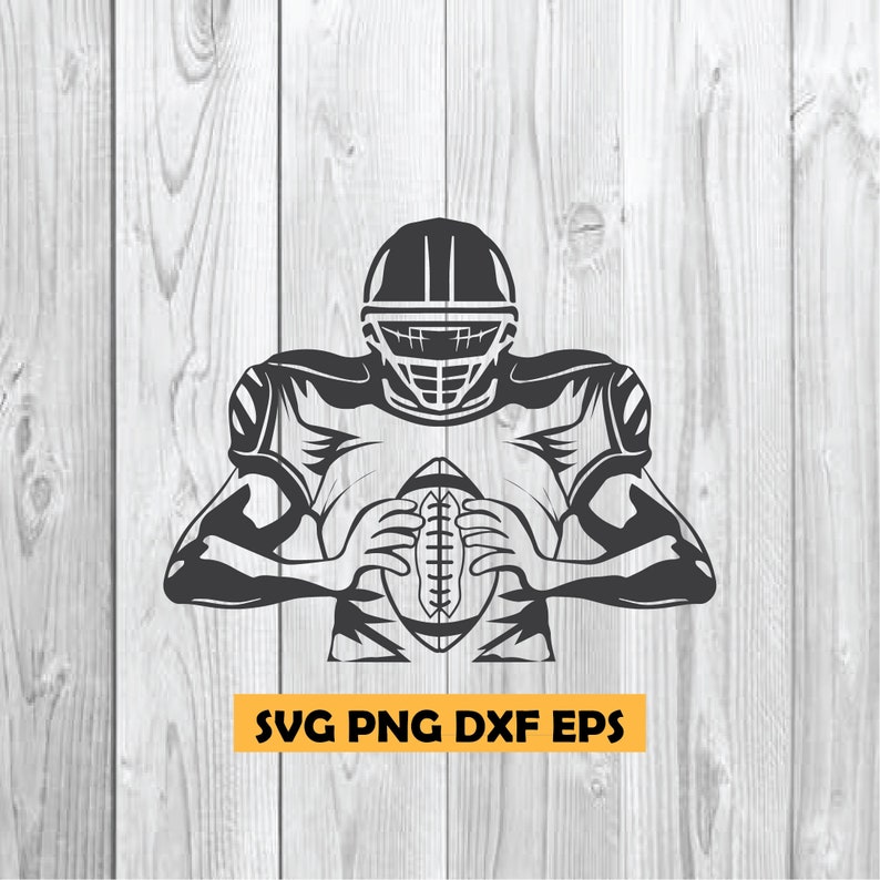 Football Player Svg Football Shirt Svg Gift for Football - Etsy
