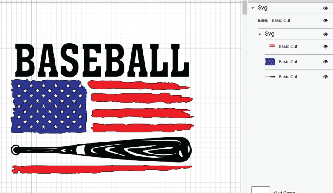 USA Baseball Flag Svg Baseball Svg Grunge Svg Distressed | Etsy