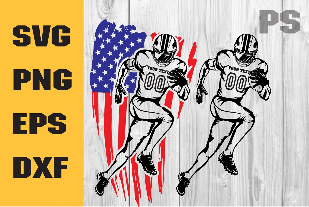 Football Player Svg, Football Svg, Football Team, Football Name ...