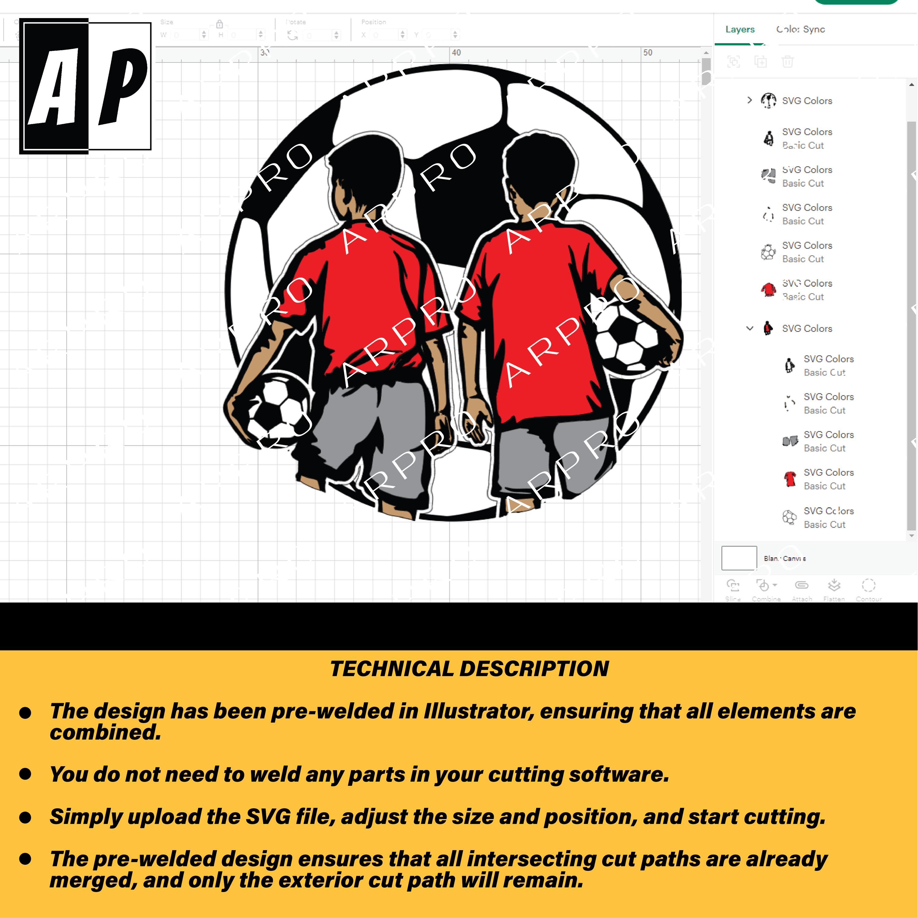 Soccer Two Player Svg, Soccer Monogram Svg, Soccer Clipart, Soccer ...