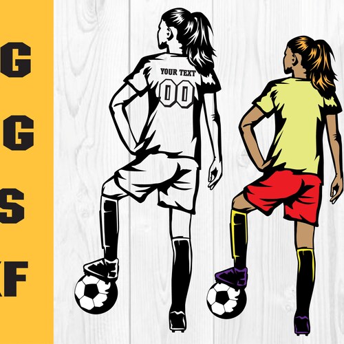 Soccer Girl Svg Soccer Girl Player Svg Sports Mom Life - Etsy