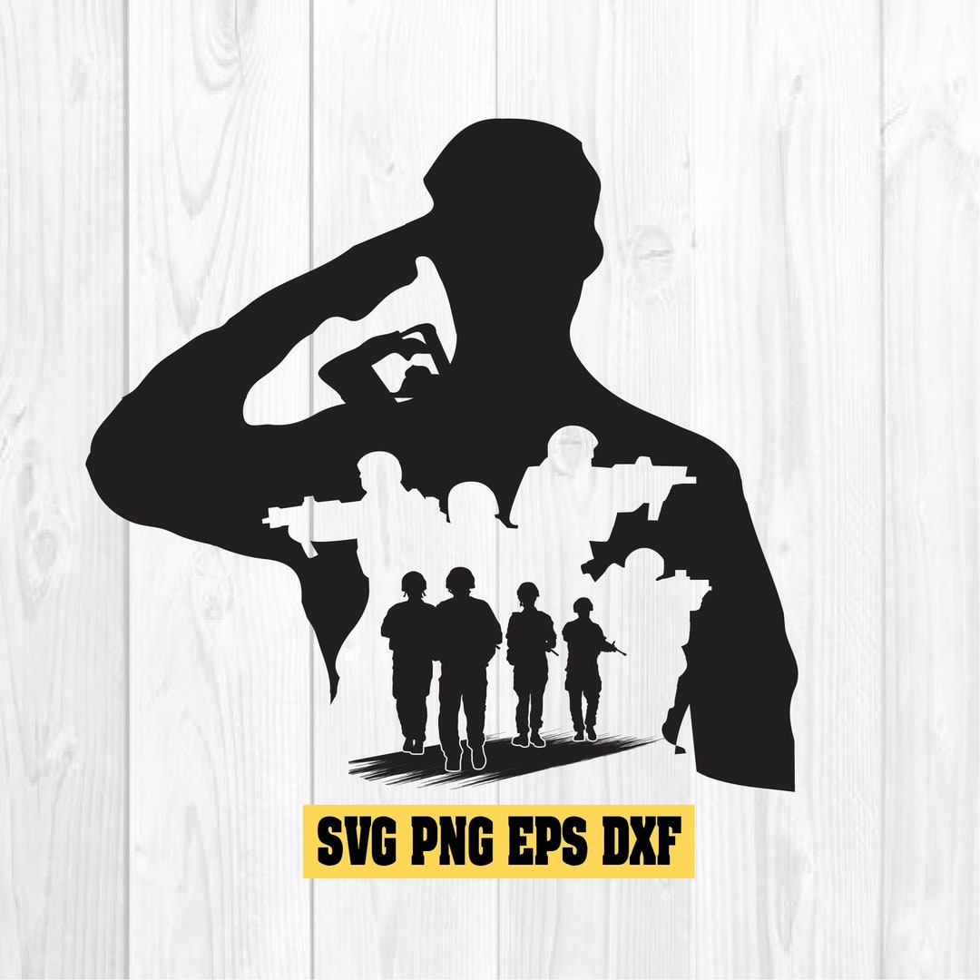 Soldier Scene Svg, Soldier Svg, US Army Svg, US Navy, Military Svg, US ...