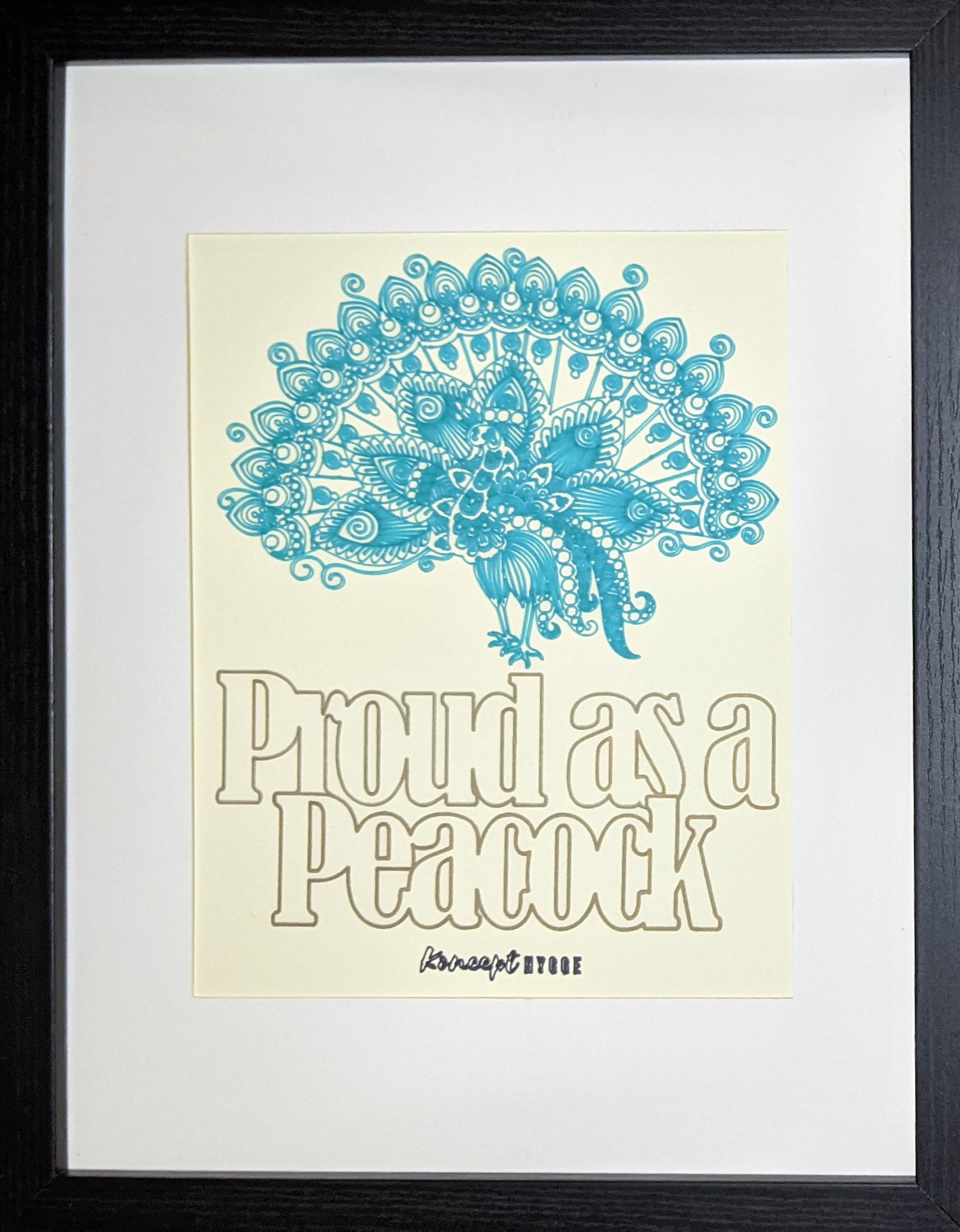 Proud As A Peacock | Etsy