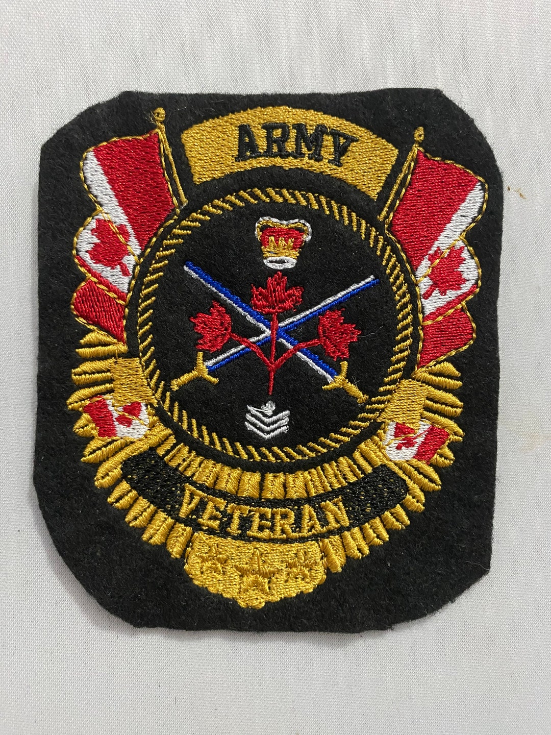 Army Veteran Military Patch Canada - Etsy