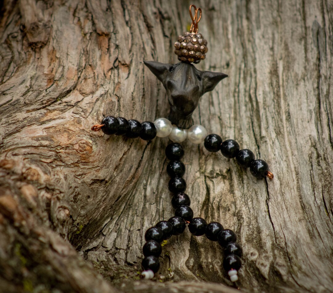 Altar Doll/ Poppet for Altar Decor/ Pagan Doll/ Gothic Bat Nut - Etsy