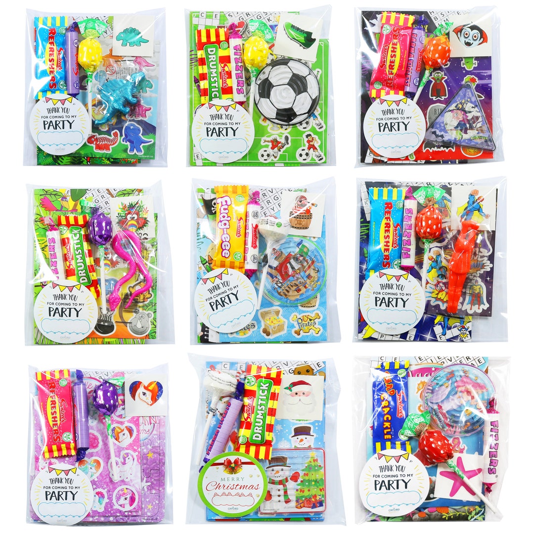 Kid's Boys Girls Unisex Teacher Class Gifts Pre Filled Ready Party Bags ...