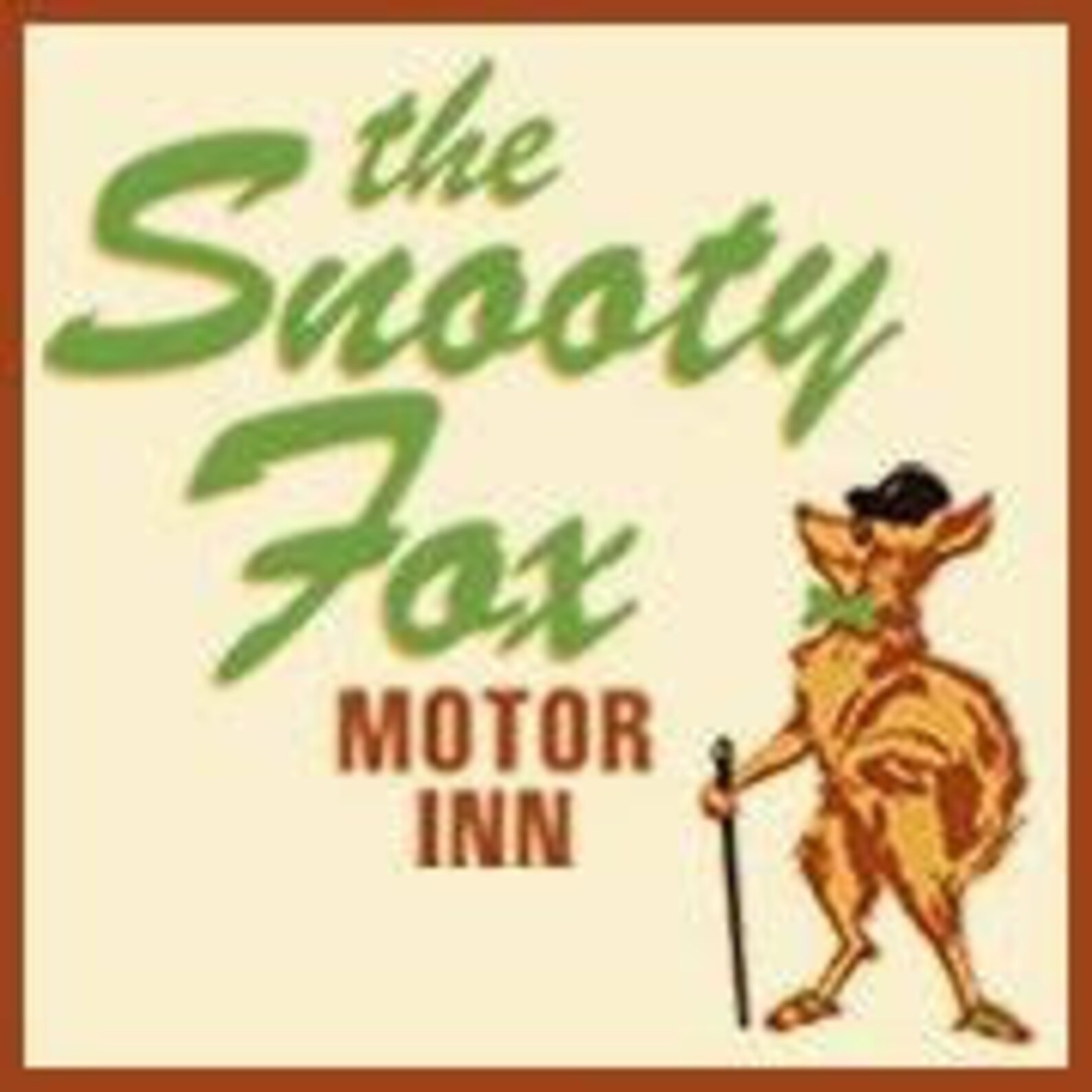 The Snooty Fox Love Den Vintage Sticker | Etsy