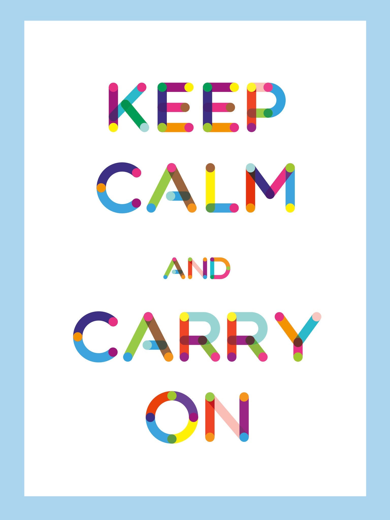 Keep calm and carry on printable | Etsy