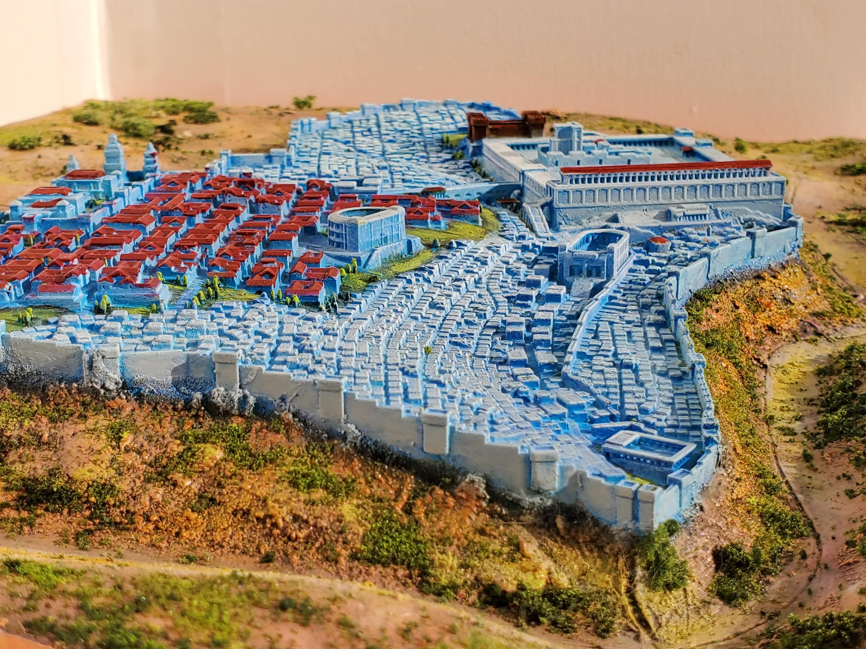 Model of Jerusalem at the Time of Jesus 1st Century Jerusalem 20 Inches ...