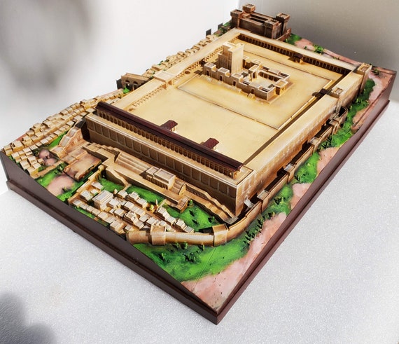 Model of Jerusalem Second Temple-Medium Size | Etsy