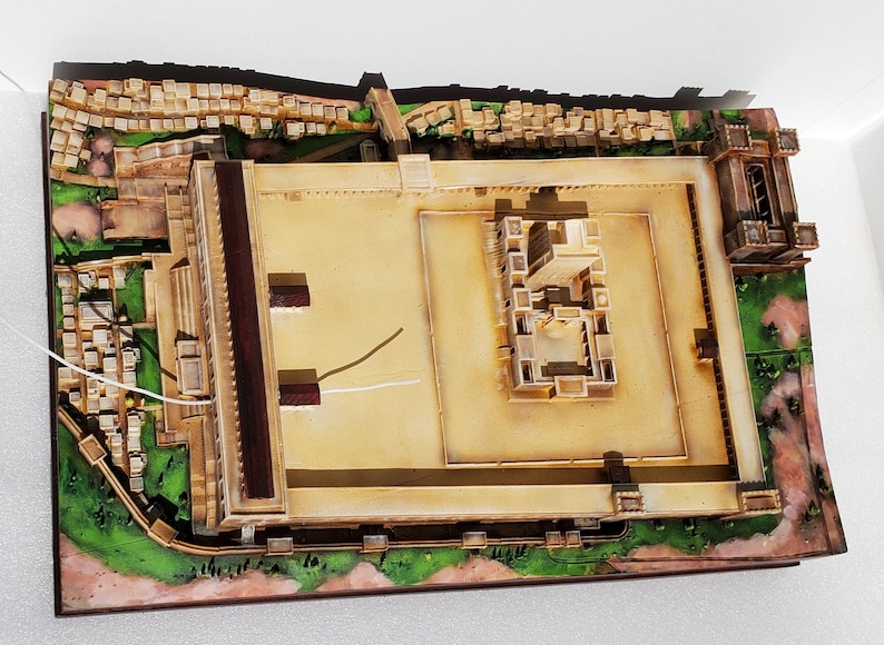 Model of Jerusalem Second Temple-large Size - Etsy