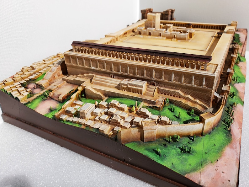 Model of Jerusalem Second Temple-large Size - Etsy