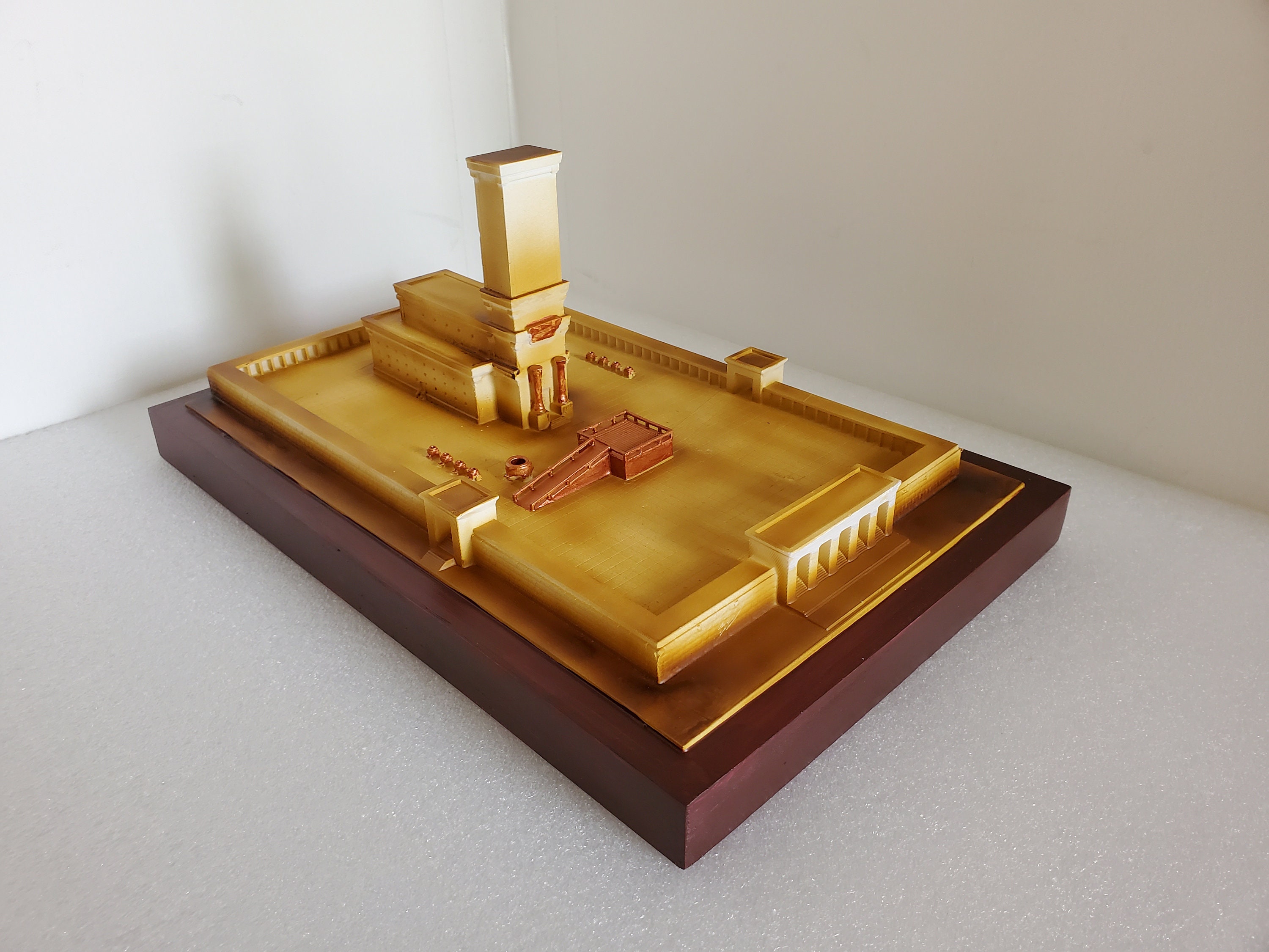 Model of Solomon's Temple 13 15/8 X 9 1/8 - Etsy