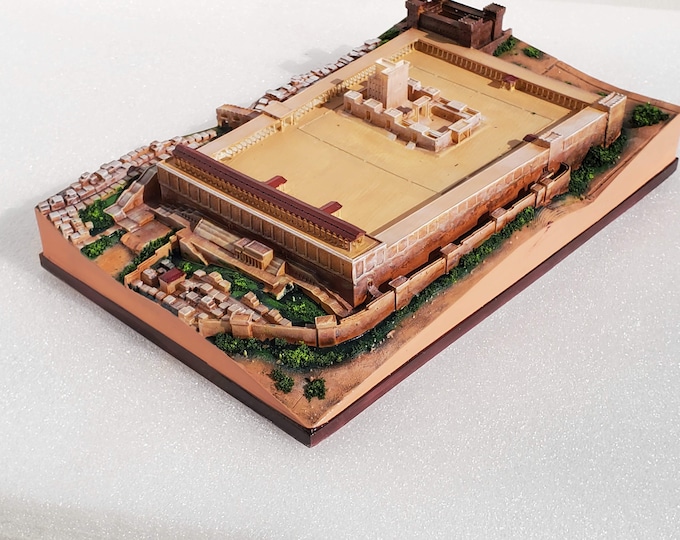 Model of Jerusalem Second Temple-medium Size - Etsy