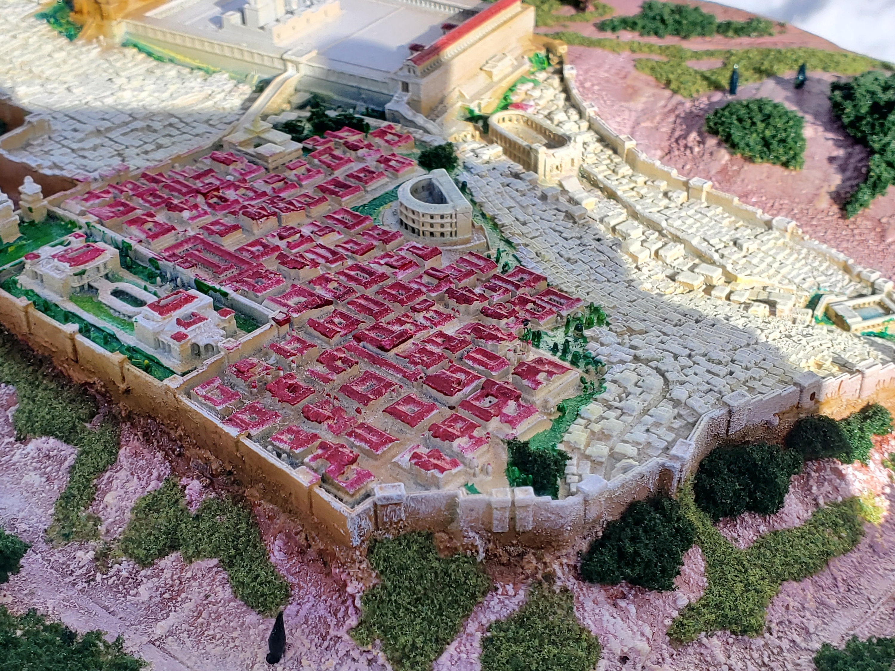 20 Inches Model of Jerusalem at the Time of Jesus 1st Century Jerusalem ...