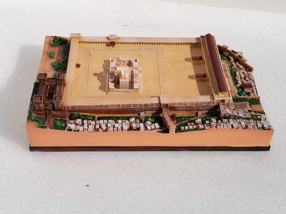 Model of Jerusalem Second Temple-medium Size - Etsy