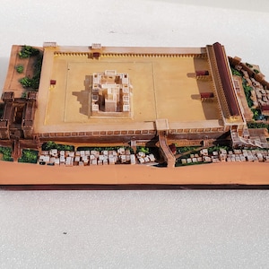 Model of Jerusalem Second Temple-medium Size - Etsy