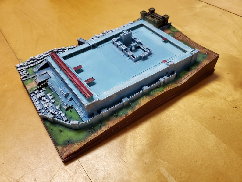Model of Jerusalem Second Temple-medium Size - Etsy