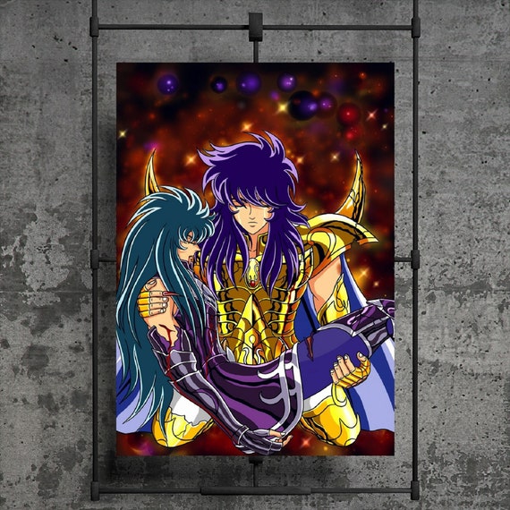 Saint Seiya Golden Knights / Aquarius Gold Knight / Scorpion | Etsy