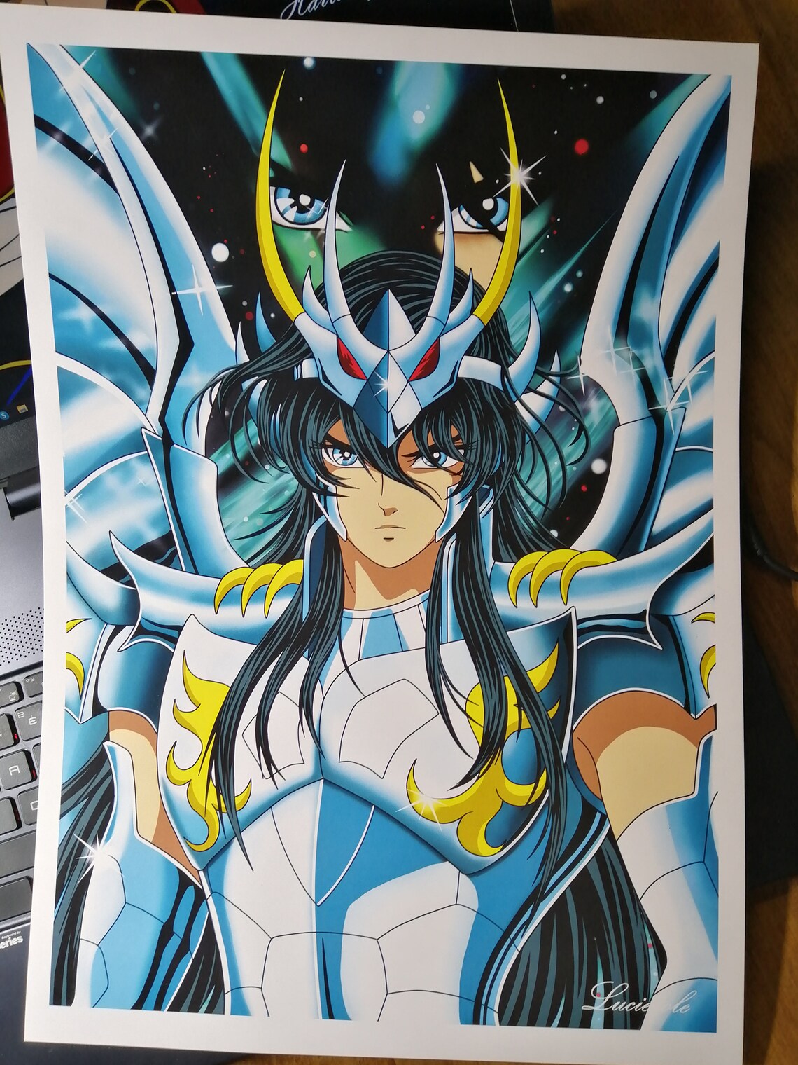 Bronze Knight Shiryu / Shiryu in Divine Armor / Saint Seiya / Fanart ...
