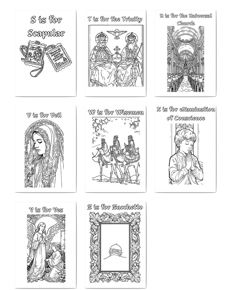 Catholic Coloring Pages, Catholic Coloring Pages for Kids, Catholic ...