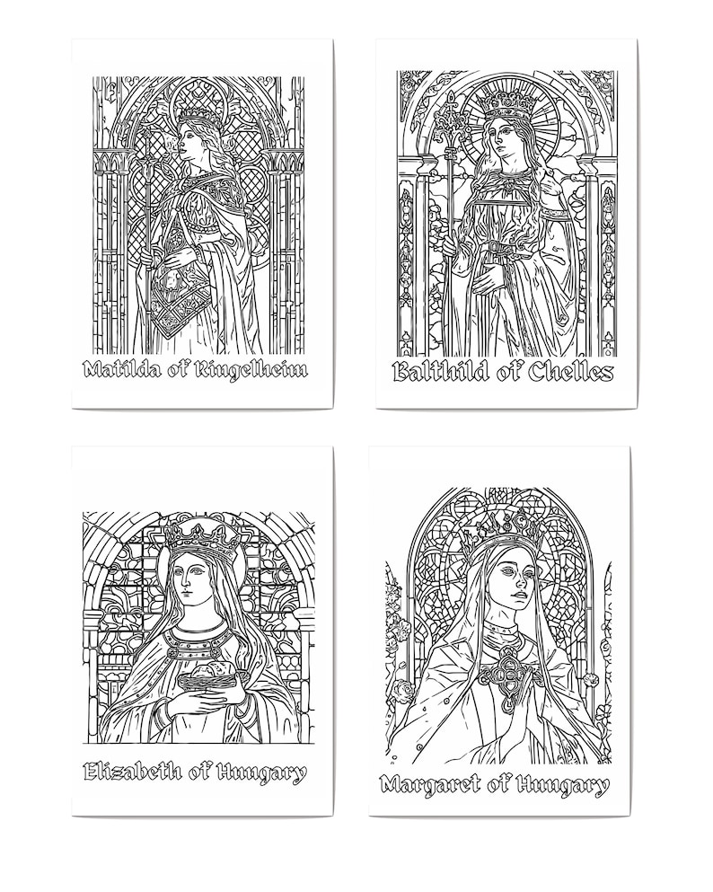 Catholic Coloring Pages, Catholic Queens Coloring Pages, Catholic ...