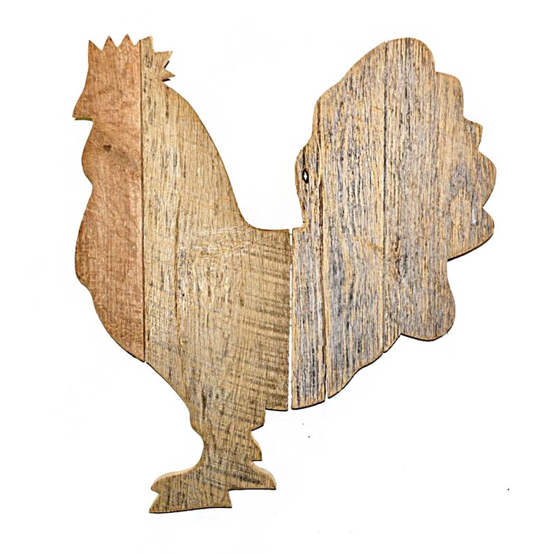 Barn Wood Rooster Chicken Decor Farmhouse - Etsy