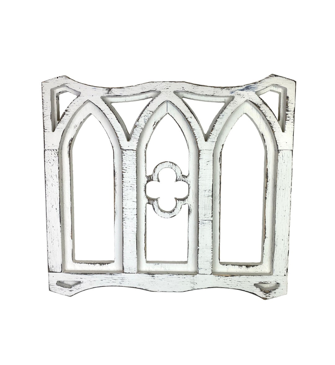 Clover Church Window | Notre Dame Window | Architectural Decor - Etsy