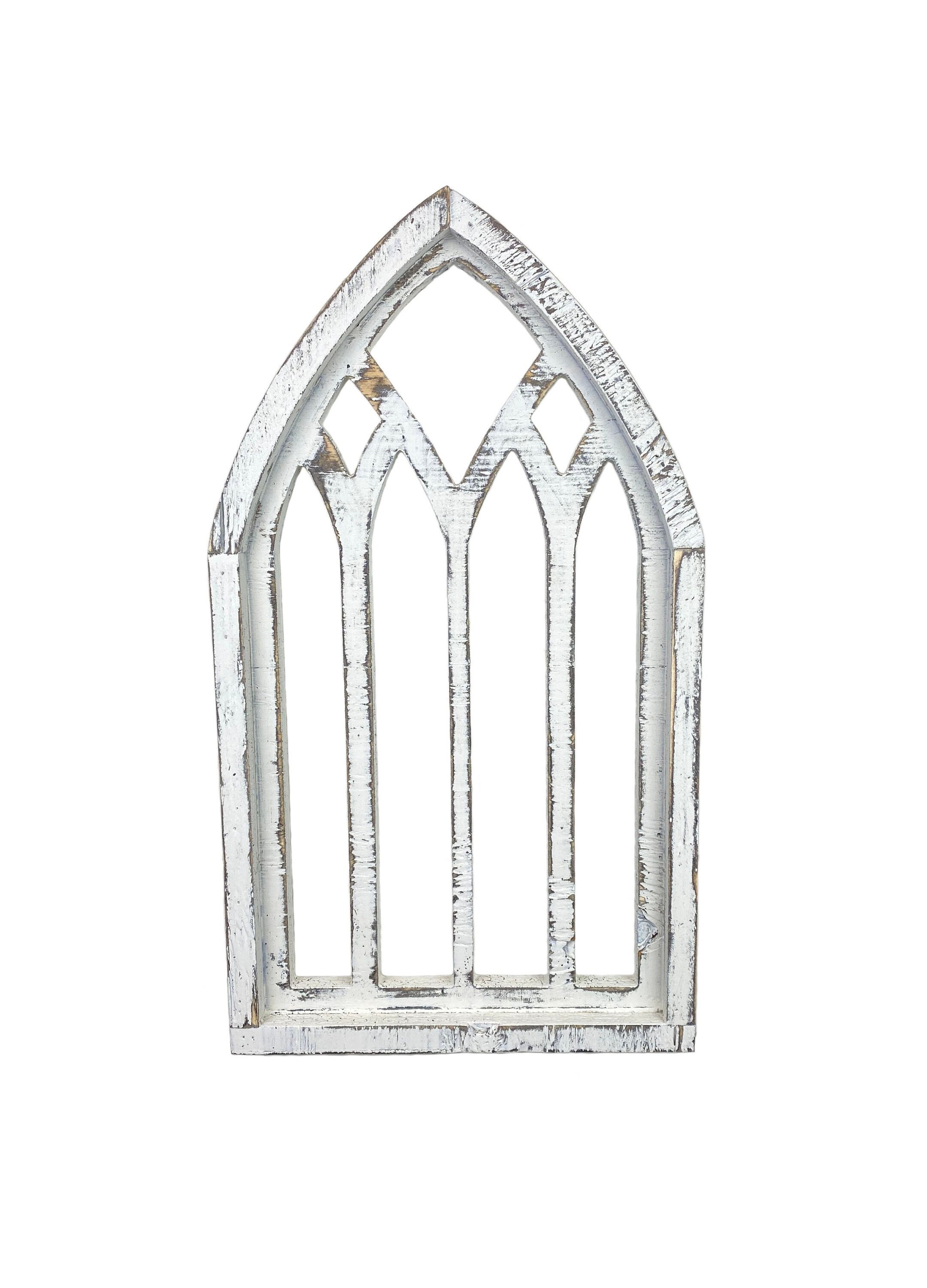 Cathedral Arch | Farmhouse Window | Cathedral Window - Etsy