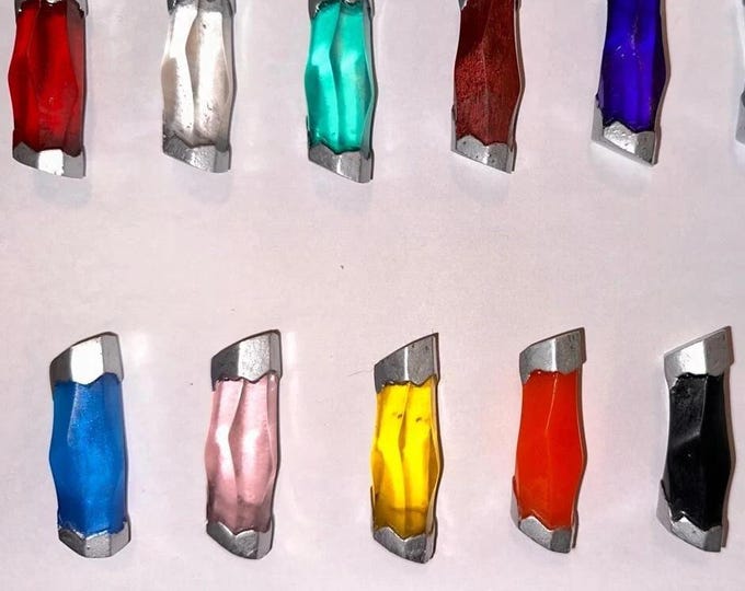 Flawed Power Energem Set of 10 Ranger Dino Crystal - Etsy