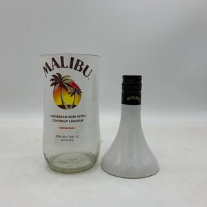 Malibu Coconut Rum Candle, Scented Soy Wax, Choose the Fragrance, Cut ...