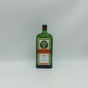 Empty Jagermeister Bottle, Upcycled, Recycled, 1, 2 or 3 Bottles ...