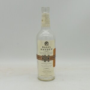 Empty 750ml Basil Hayden Small Batch Liquor Bottle, Upcycled, Recycled ...