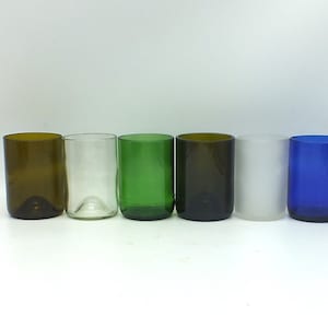 12 Oz Rocks Glasses - Tumbler Made From Cut Wine Bottle, Drinking ...