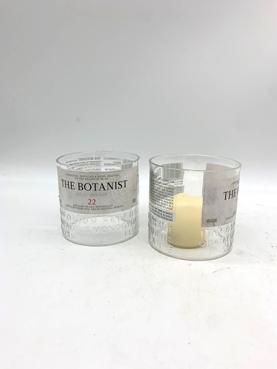 The Botanist Gin, Candle Screen, Votive, Led Battery Operated, Cut ...