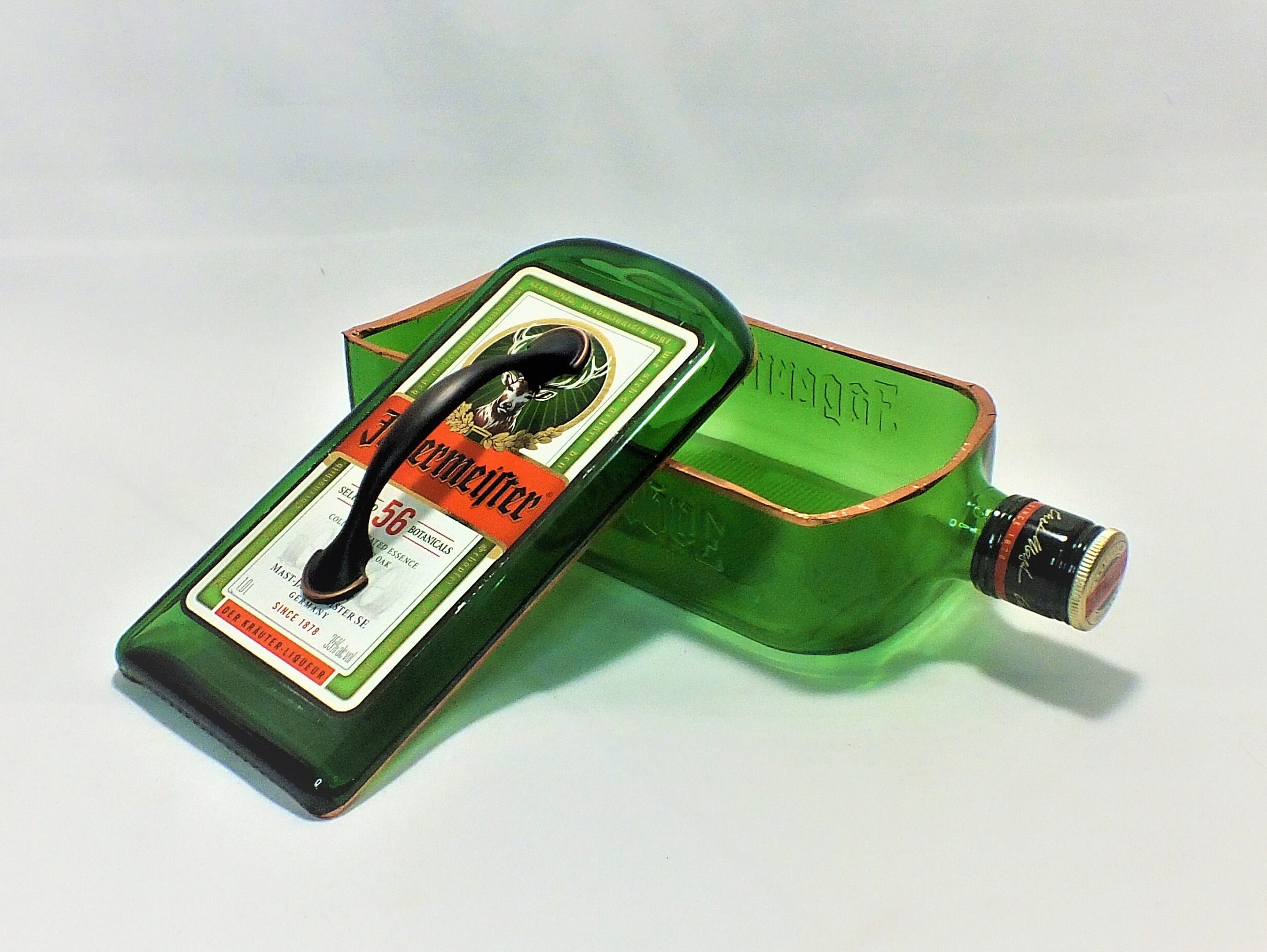 Jägermeister Box Jewelry Box Candy Caddy Cut Bottle Catch - Etsy