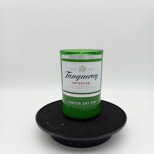 Tanqueray Gin Candle, Scented Soy Wax, Choose Your Fragrance, Cut ...