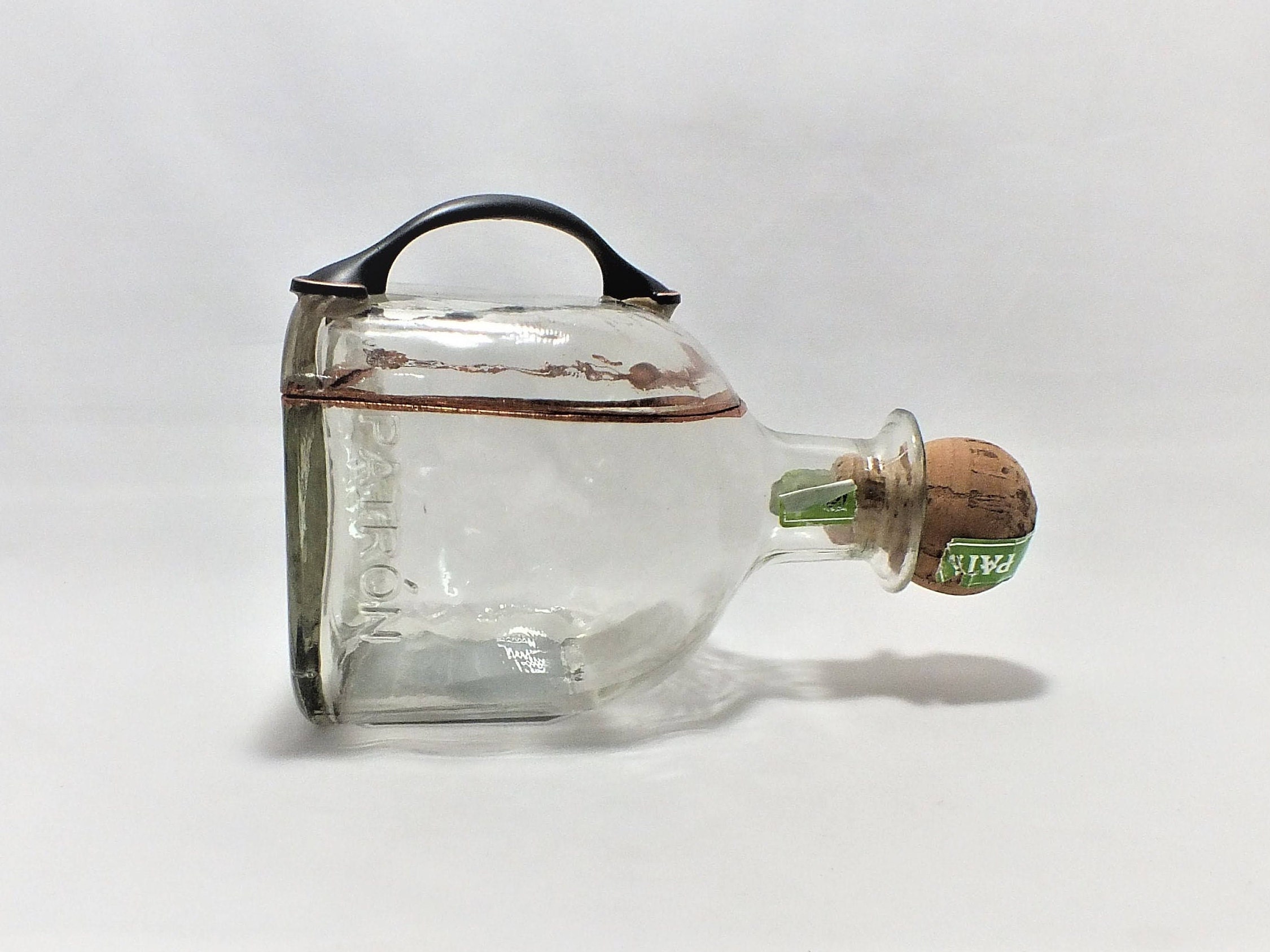 Patron Silver Tequila Box Jewelry Box Candy Caddy Cut - Etsy