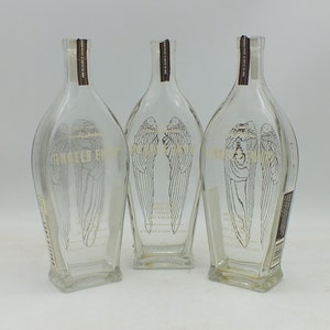 Empty 750ml Angel's Envy Bourbon Liquor Bottle, Upcycled, Recycled, 1 ...