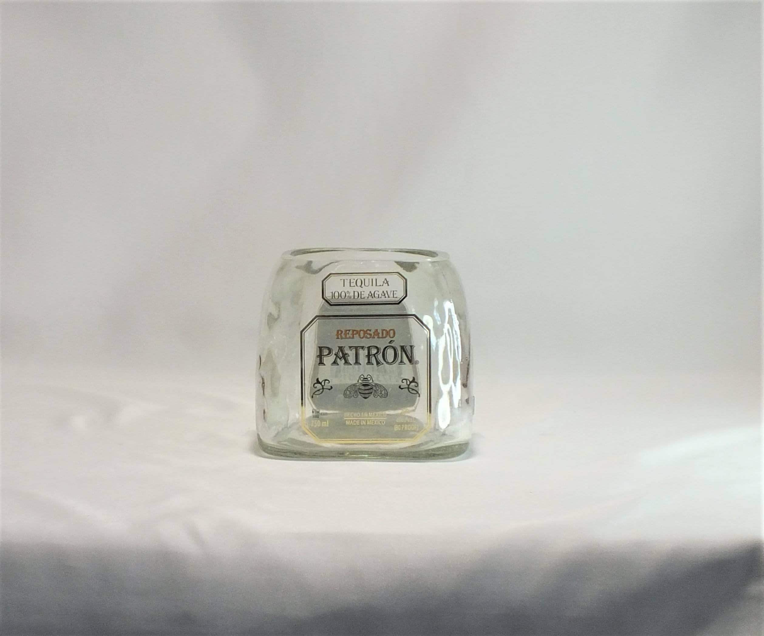 Upcycled 750ml Patron Tequila Glass, Liquor Bottle Drinking Glass - Etsy