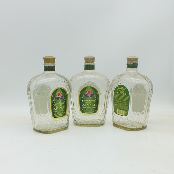 Crown Royal Empty Bottle Etsy