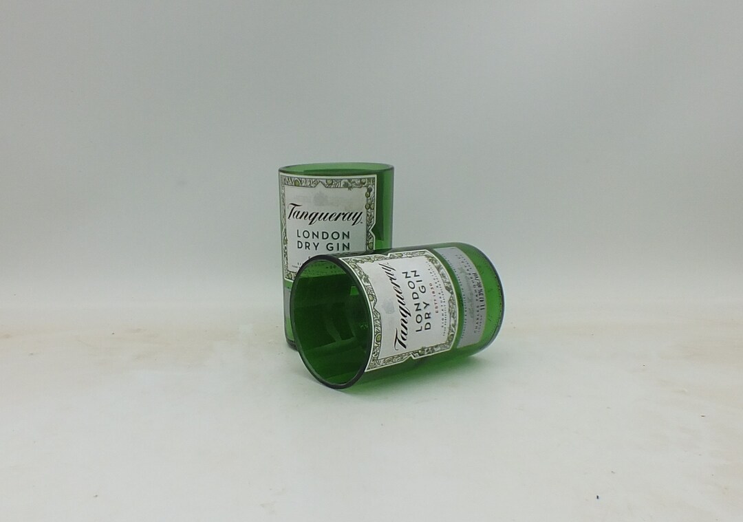 Tanqueray Gin Glass, London Gin, Cut Liquor Bottle, Drinking Glasses ...
