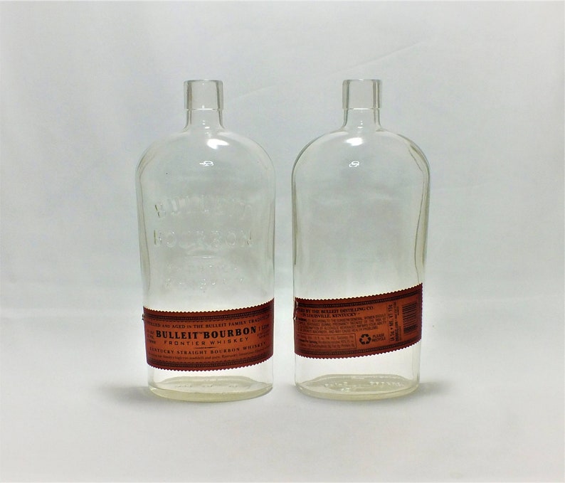 Bulleit Ash Tray, Cut Bottle Ashtray, Whiskey Bottle Ashtray, Kentucky ...