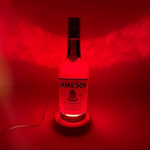 Jameson Whisky Lamp, Color Changing Bottle, Remote Control, Bar Light ...