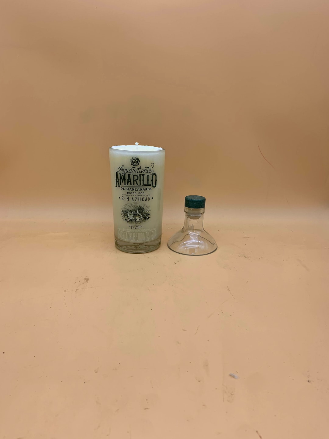 Aguardiente Amarillo Candle, Scented Soy Wax, Choose the Fragrance, Cut ...