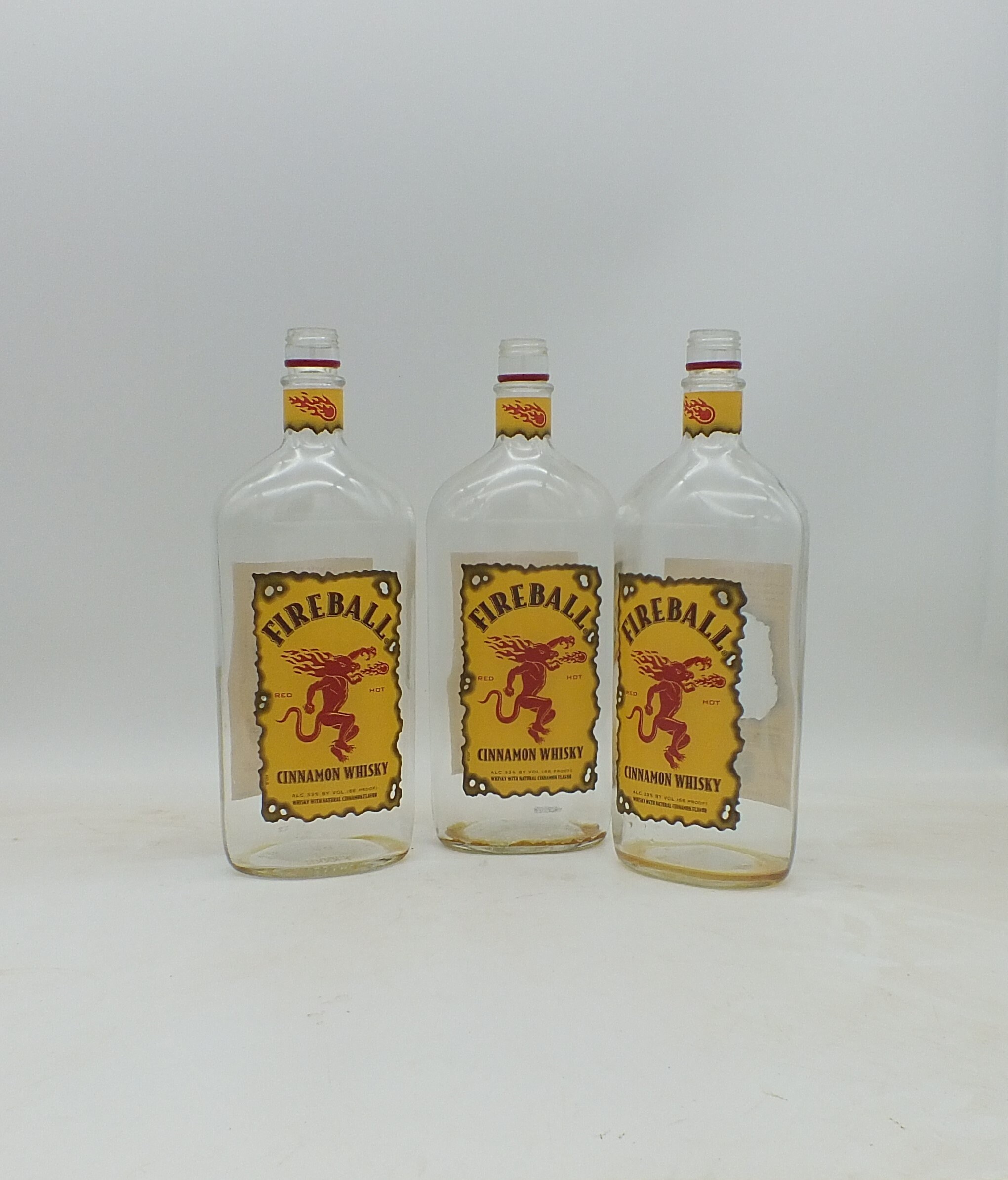 Fireball Whiskey Bottle