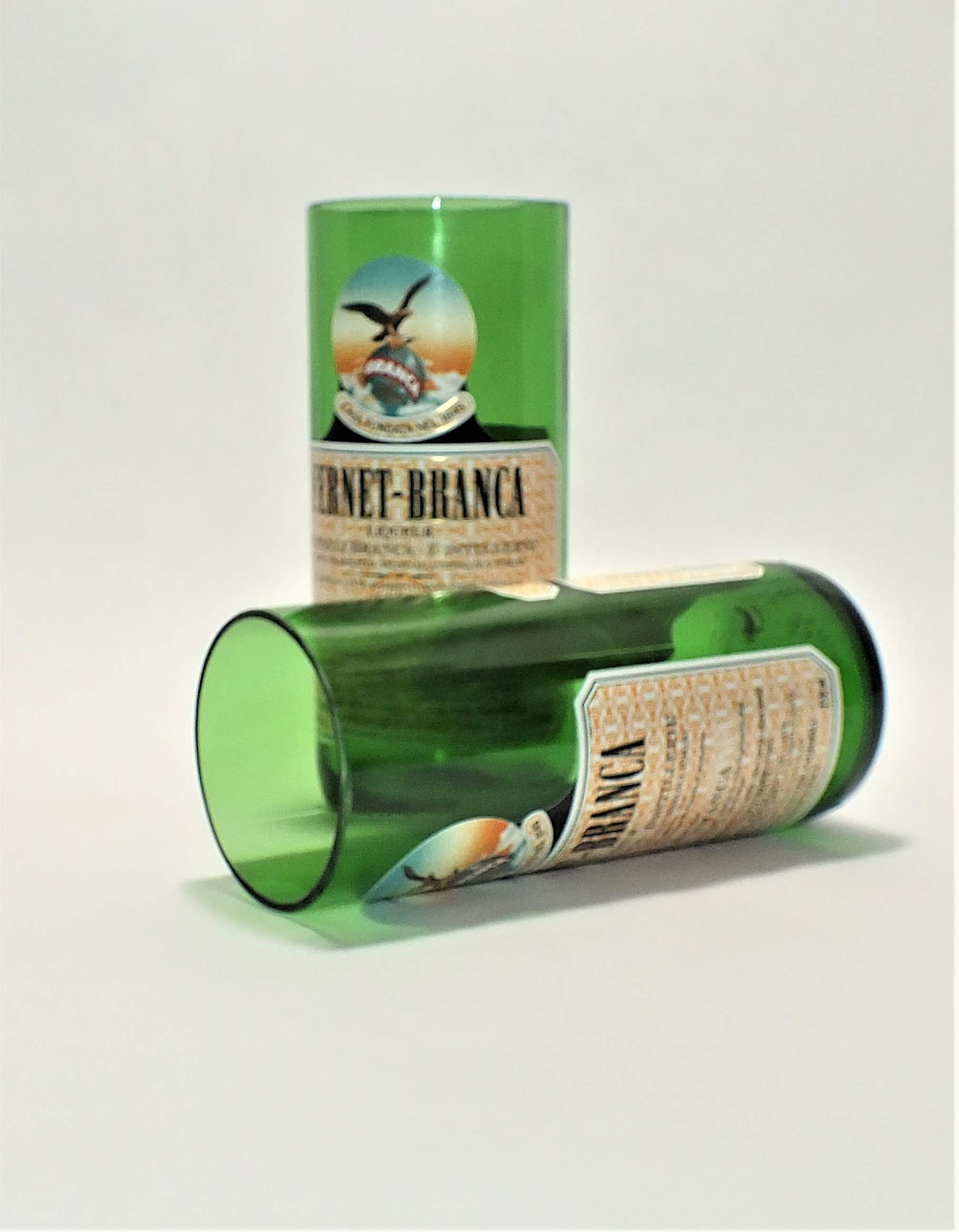 Fernet Branca Glass Liqueur Cut Bottle Drinking Glasses - Etsy UK