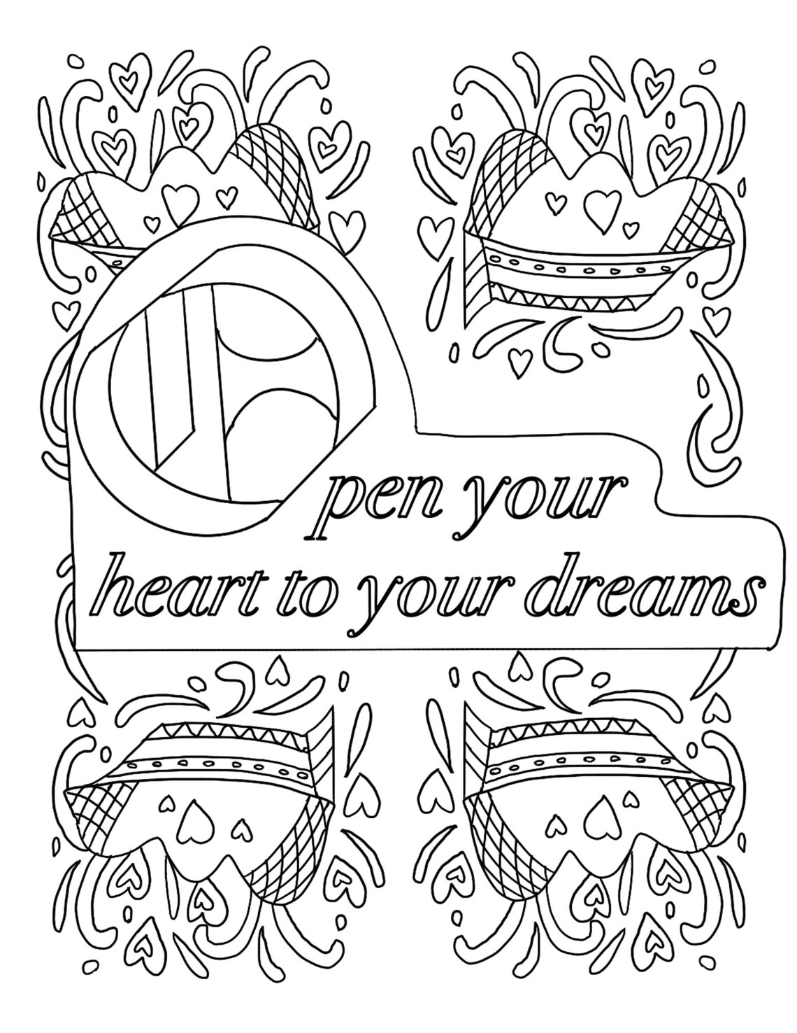 Growth Mindset Coloring Pages Printable Coloring Book for - Etsy