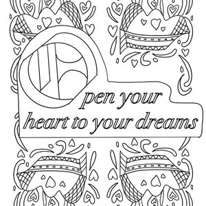 Growth Mindset Coloring Pages Printable Coloring Book for Kids, Teens ...