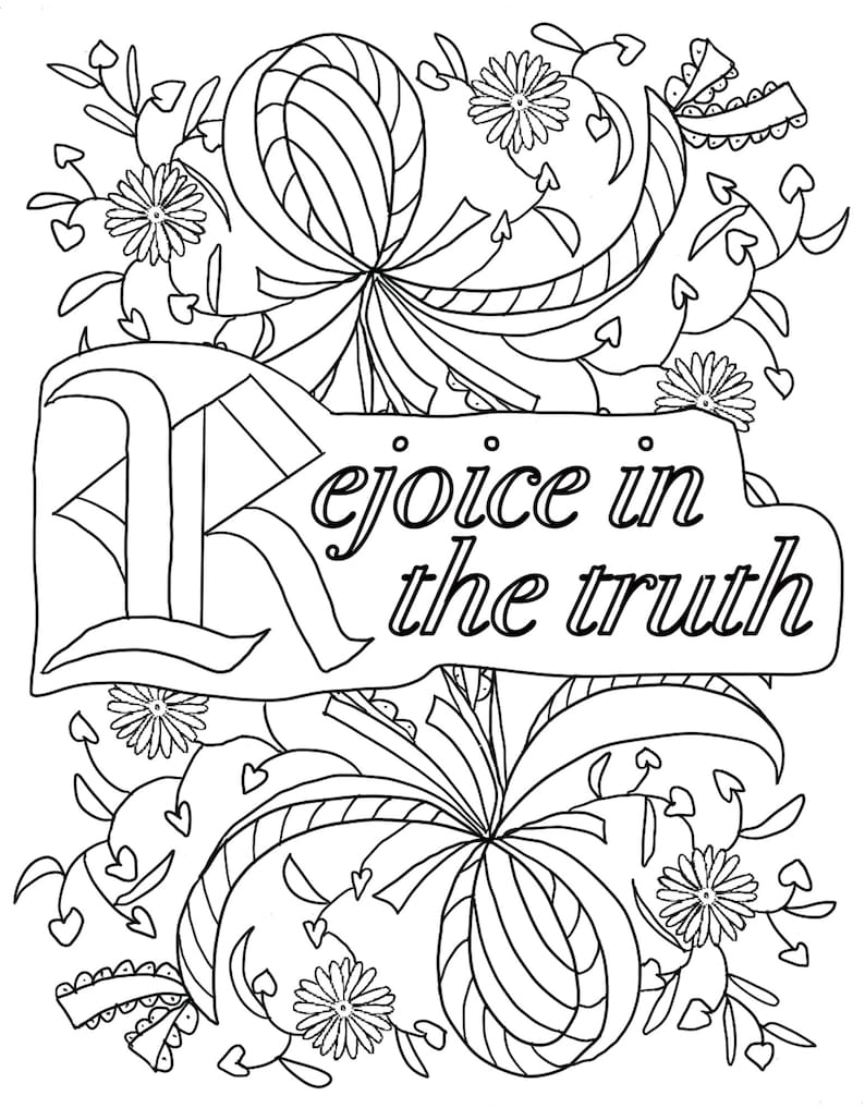 Growth Mindset Coloring Pages Printable Coloring Book for - Etsy